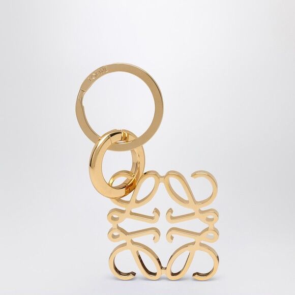 Loewe | Accessories | Loewe Anagram Golden Keychain Women | Poshmark